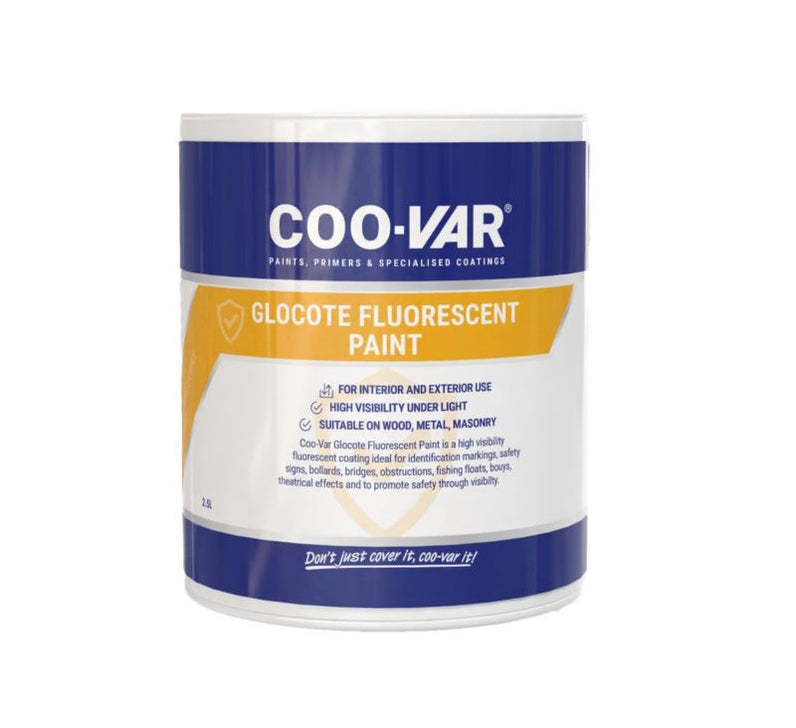 Coo-Var Glocote Fluorescent Paint | High Visibility Paint — Specialist ...