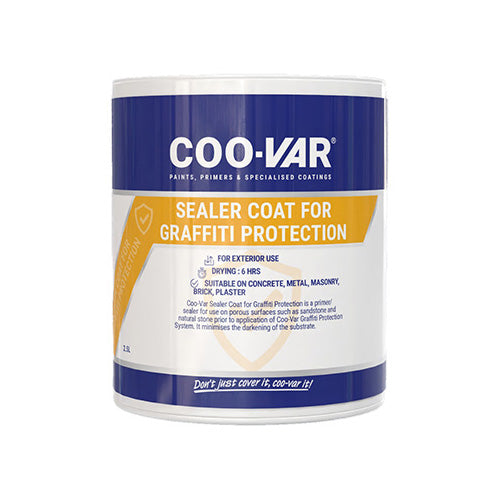 Coo-Var Sealer Coat for GP101 Graffiti Protection System | Porous Surf ...