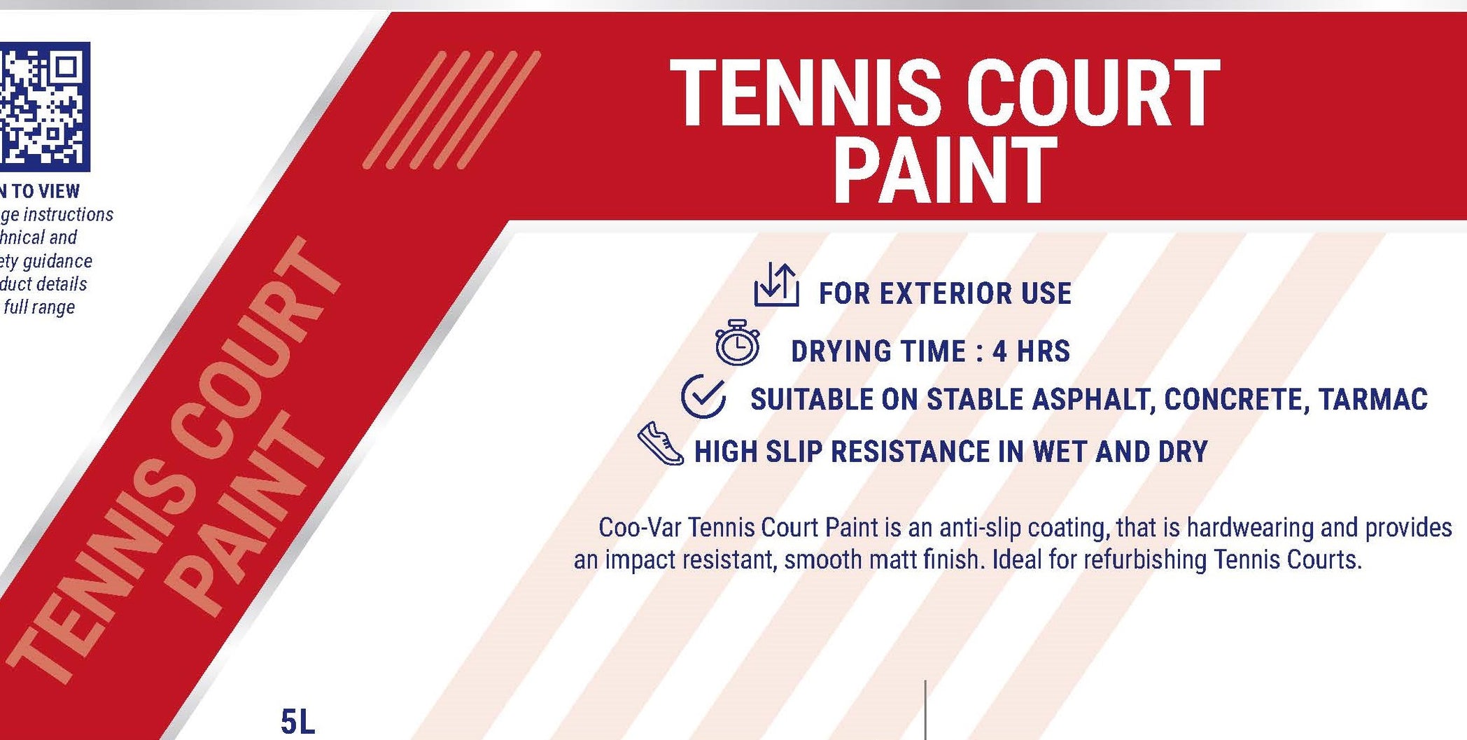 Tennis Court Paint | Durable, Slip-Resistant Coating for Concrete ...
