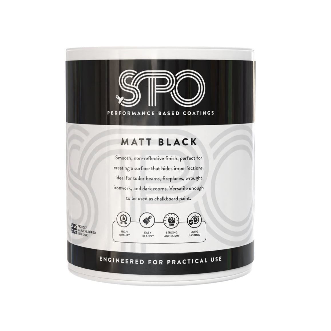 Matt Black Paint | Black Matt Coating UK — Specialist Paints Online